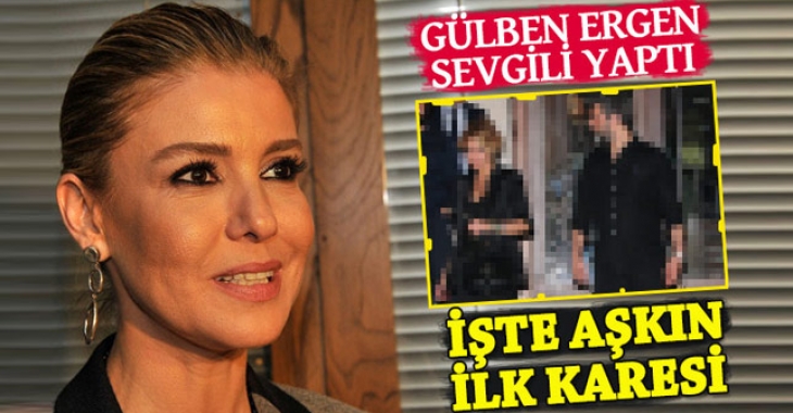 Gülben Ergen'in yeni sevgilisi Emre Irmak'la ilk fotoğrafı